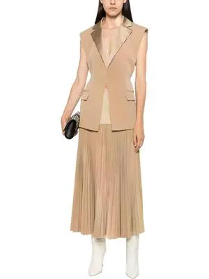 Imperial Cut-out Tailored Waistcoat - Neutrals