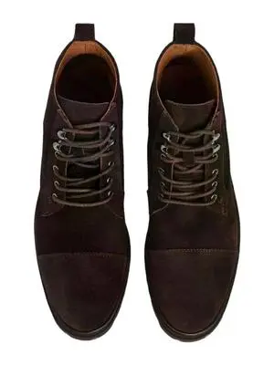 HACKETT  Hudson Toe-cap Ankle Boots - Brown