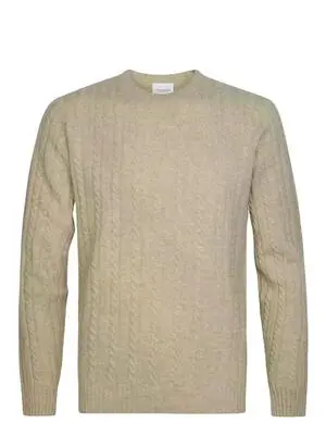 PROFUOMO Cable-knit Sweater - Neutrals