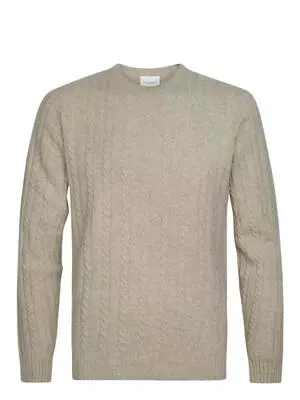 PROFUOMO Cable-knit Sweater - Neutrals