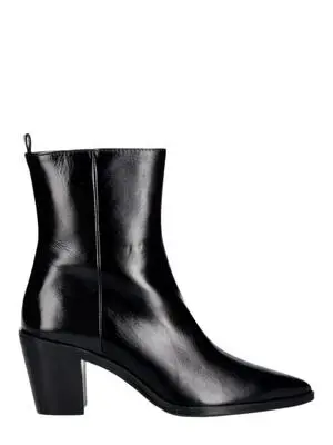 BILLI BI Pointed-toe Leather Boots