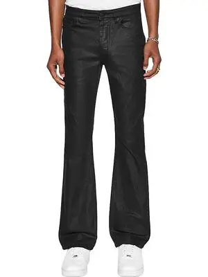 Ksubi Bronko Wax Cotton Bootcut Fit 32 Jeans - Black