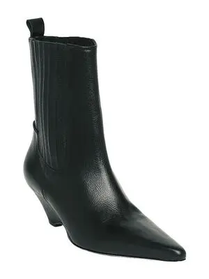 CINQ À SEPT Parker Leather Chelsea Boots