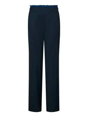 MARELLA Ruffle-trim Flared Trousers