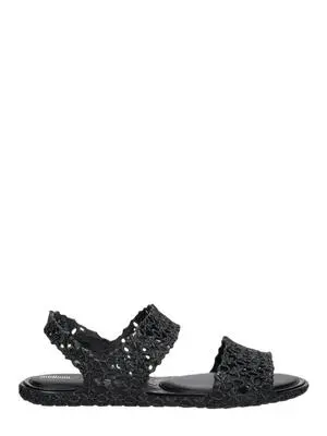 MELISSA Crochet-effect Slingback Sandals