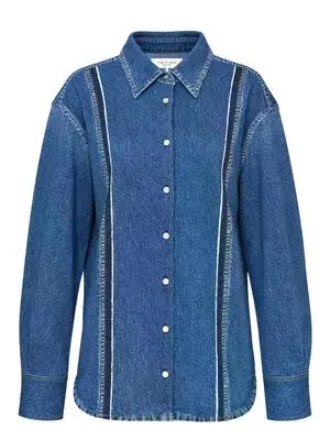 Rag & Bone Miramar Denim Shirt - Blue