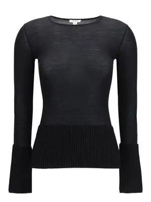 ALAÏA Merino Wool Crewneck Top