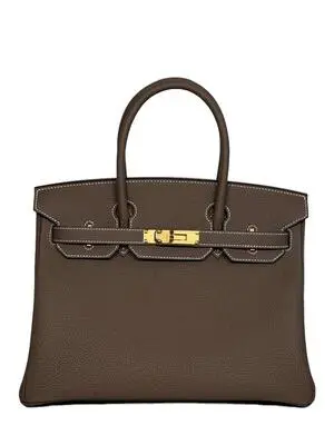 Hermès Hermès Birkin 30 Etoupe Togo Gold Hardware Grey