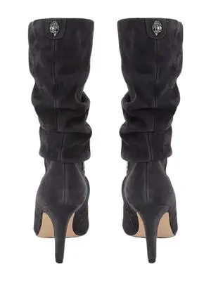 Kurt Geiger Elizabeth Slouch Boots - Grey