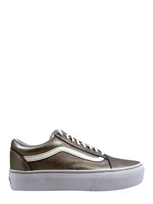 VANS Old Skool Platform 'gray Gold' Grey