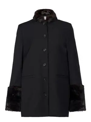 Loulou De Saison Goa Virgin Wool Jacket - Black