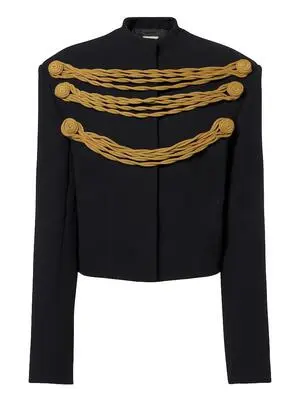 Khaite York Embroidered Jacket - Black