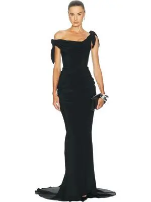 Cult Gaia Nysa Gown - Black