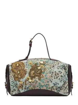 Dries Van Noten Embellished Bowling Bag - Multicoloured