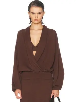 AYA MUSE Aya Muse Kena Top In Chocolate