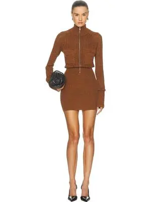 AYA MUSE Eora Dress In Brown - Cinnamon