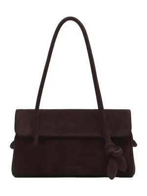 Jacquemus Turismo Long Suede Shoulder Bag - Brown