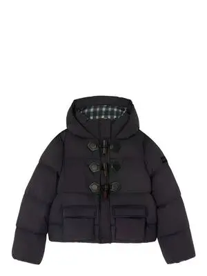 GANNI Mini Puffer In Future Nylon - Black