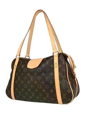LOUIS VUITTON 2009 Pm Monogram Stresa Shoulder Bag - Brown