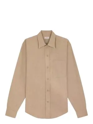 FURSAC Chest-pocket Button-up Shirt - Neutrals