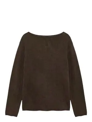 REFORMATION Marine Boat-neck Sweater