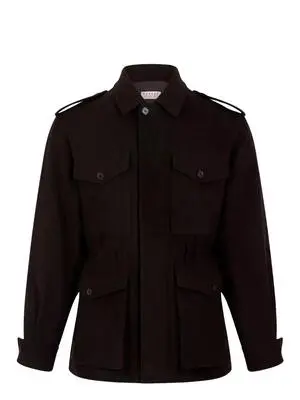 FURSAC Four-pocket Epaulette Jacket - Brown