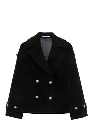 Tagliatore Double-breasted Peacoat - Blue