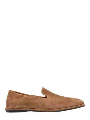 Officine Creative Mienne Calf Suede Loafers Brown