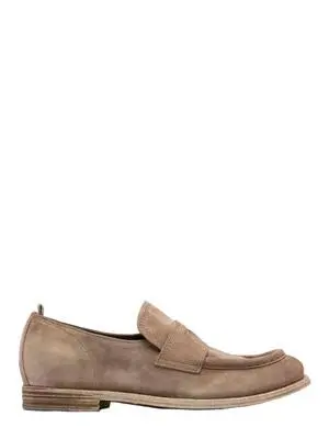 Officine Creative Kalliopi 002 Suede Loafers - Neutrals
