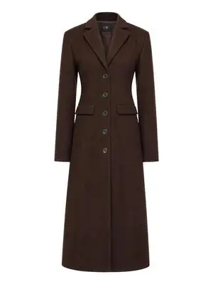 OW Yrsa Wool Coat - Brown