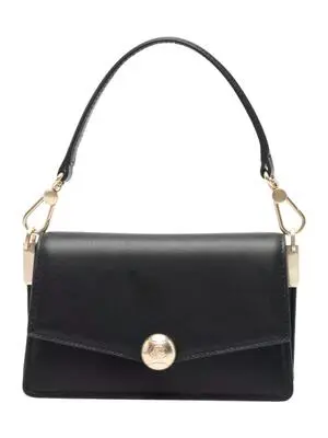 Lacoste S Flap Crossover Tote Bag - Black
