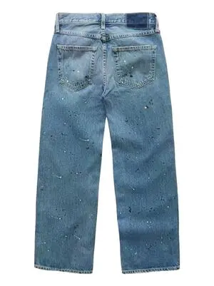 AMO Billie Paint-splatter Jeans