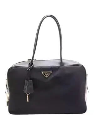 Prada 2013-2026 Tessuto Shoulder Bag - Black