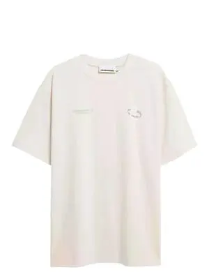 ARMEDANGELS Maarkos Un-wasted Graphic-print Cotton T-shirt - Neutrals