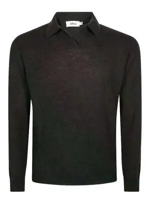Altea Open-collar Sweater - Brown