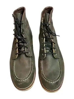 Red Wing Moc Toe 8890 Ankle Boots Grey