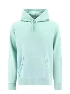 Polo Ralph Lauren Logo-embroidered Drawstring Hoodie - Green