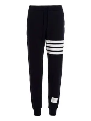 Thom Browne 4 Bar' Joggers - Blue