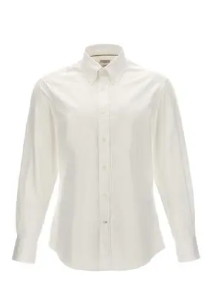 Brunello Cucinelli Cotton Shirt - White