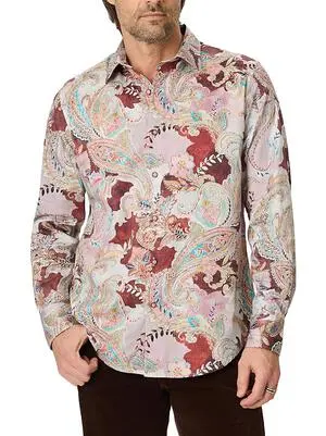 Robert Graham Red Rock Long Sleeve Cotton Stretch Shirt - Multi