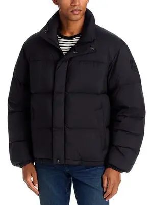 Canada Goose Sterling Stand Collar Down Puffer Jacket - Black