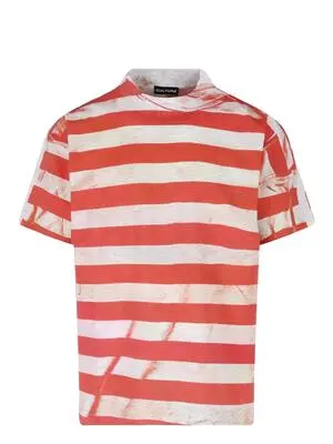 CULTURA Stripe Cotton T-shirt