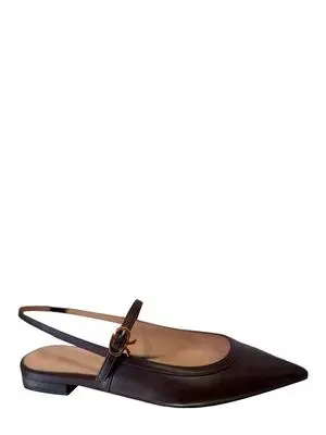 GIANVITO ROSSI Francoise Mary Jane Ballet Flats