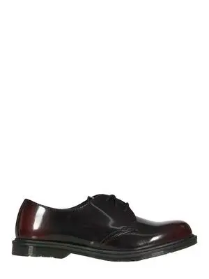 DR. MARTENS Mayfare Polished Leather Derby Shoes