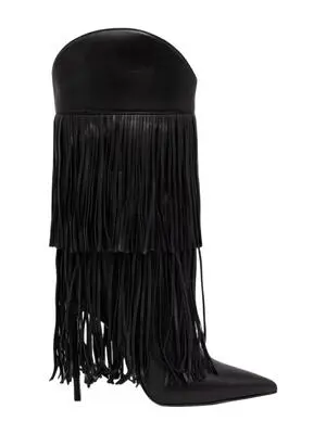 LE SILLA Andy Fringed Boots