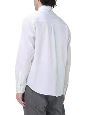 Palm Angels Logo-print Cotton Shirt - White