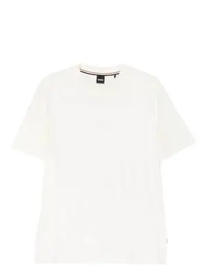 BOSS Embroidered-logo T-shirt - White