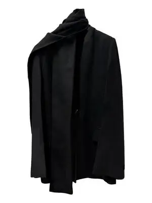 TOTEME Scarf-lapel Blazer - Black