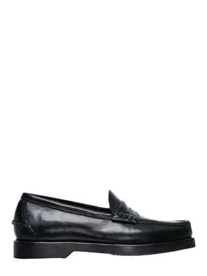 Visvim Leather Loafers - Black