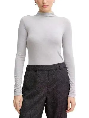 MOS MOSH Mock-neck T-shirt